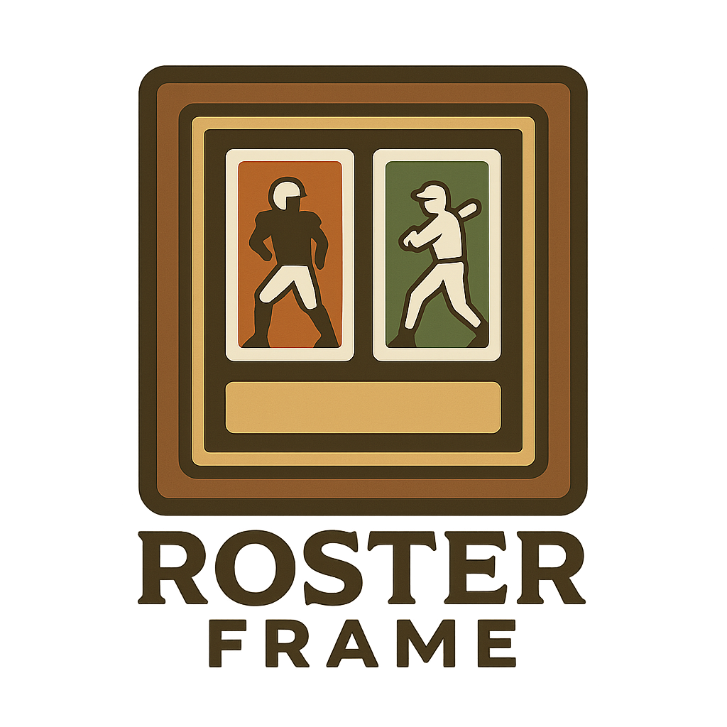 Roster Frame - Custom Fantasy Sports Plaques